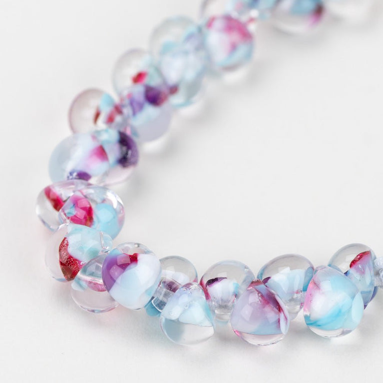 Teardrop Beads | Unicorne Beads | Handmade Glass Beads DIY | Unicorne Beads